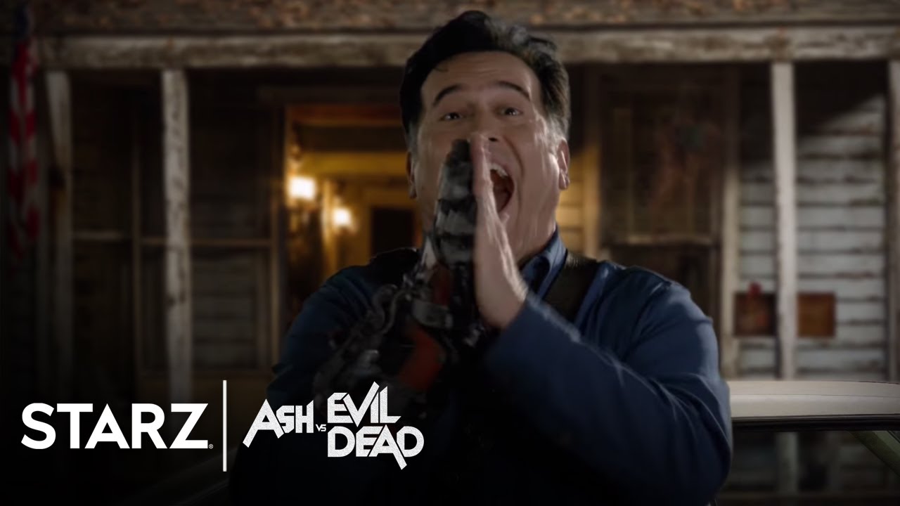 Ash vs Evil Dead | Who's Your Daddy?: Driving | STARZ - YouTube