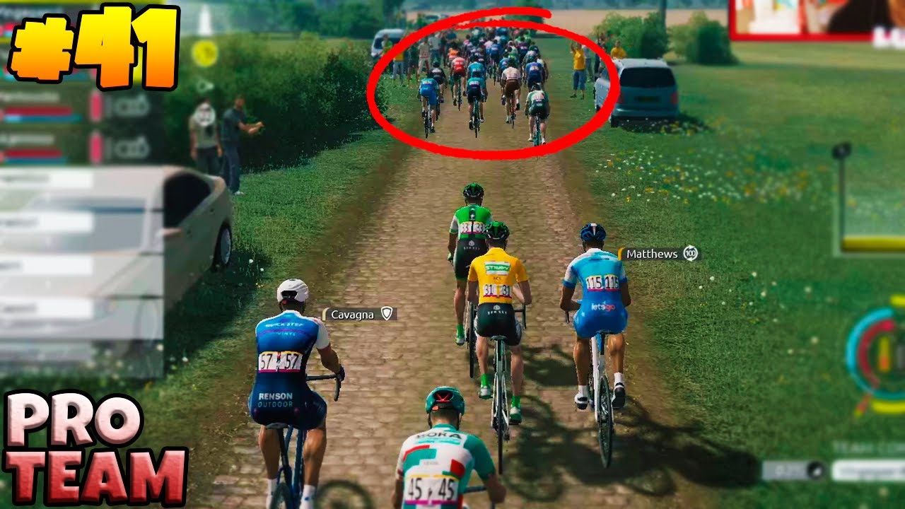 COBBLESTONE CHAOS!!! - Pro Team #41 | Tour De France 2022 PS4/PS5 - YouTube