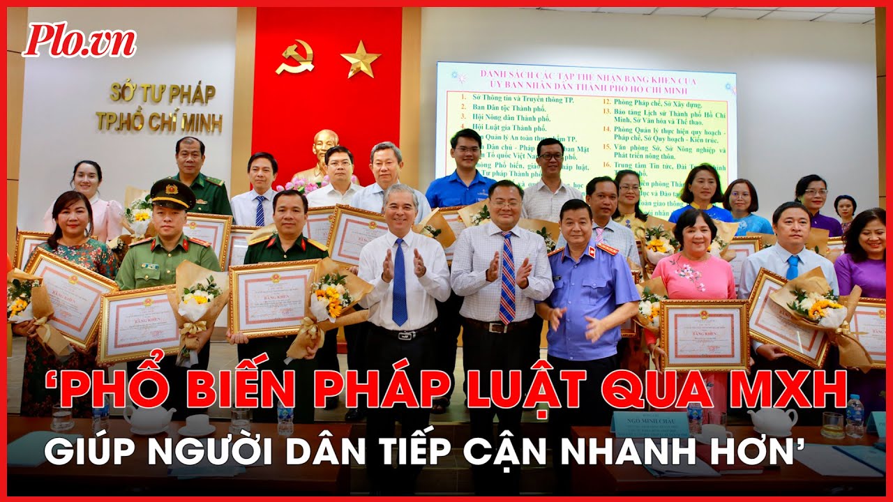 PCT UBND TP.HCM Ngô Minh Châu: Phổ biến pháp luật qua mạng xã hội giúp ...