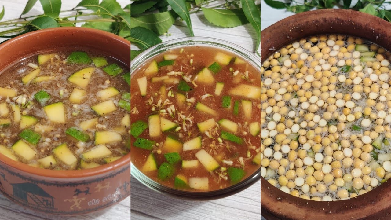 3 రకాల ఉగాది పచ్చళ్ళు ఓకే వీడియోలో//Ugadi special Ugadi Pachadi/3 types ...