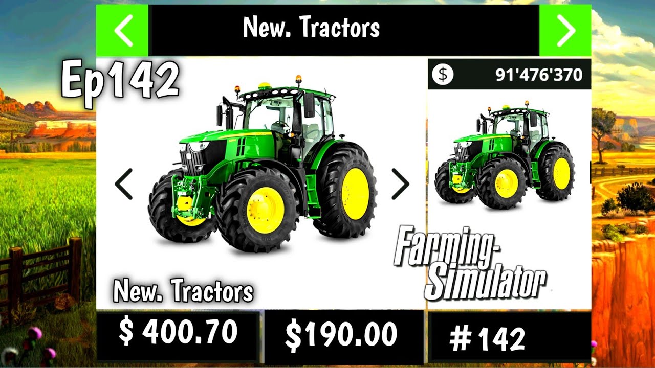 Farming Simulator 18 2 Tractors Multiplayer Game - YouTube