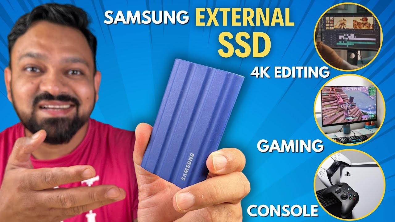 Samsung T7 Shield Portable SSD 1TB | 1050 MB/Sec | Best Portable SSD ...