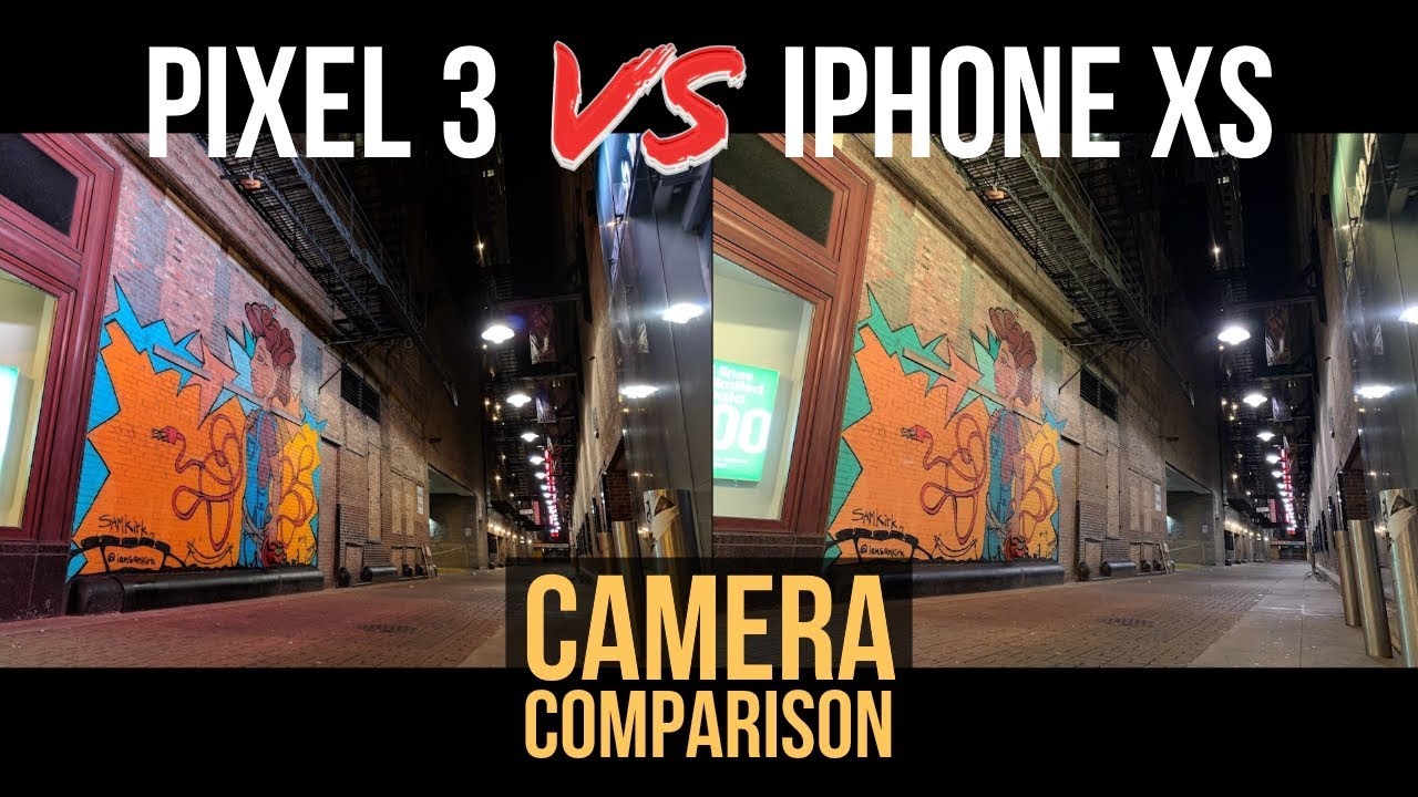 Pixel 3 vs iPhone XS - Camera Comparison - YouTube