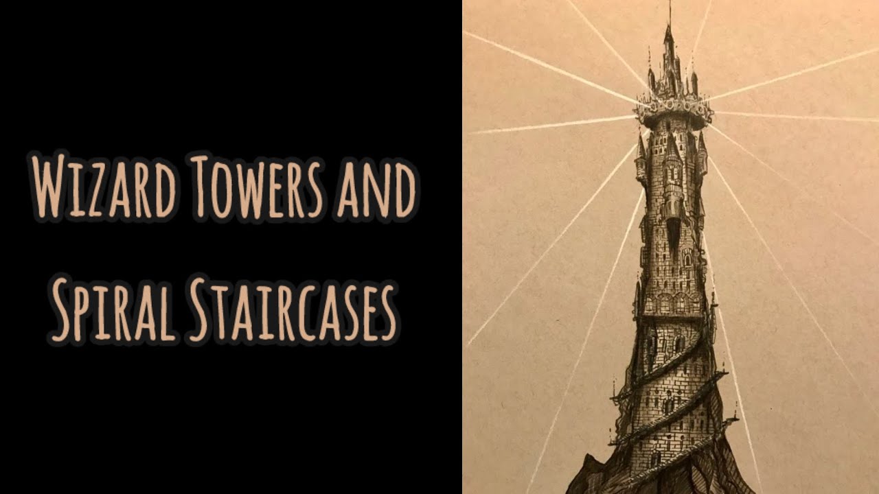 wizard towers and spiral staircases - YouTube