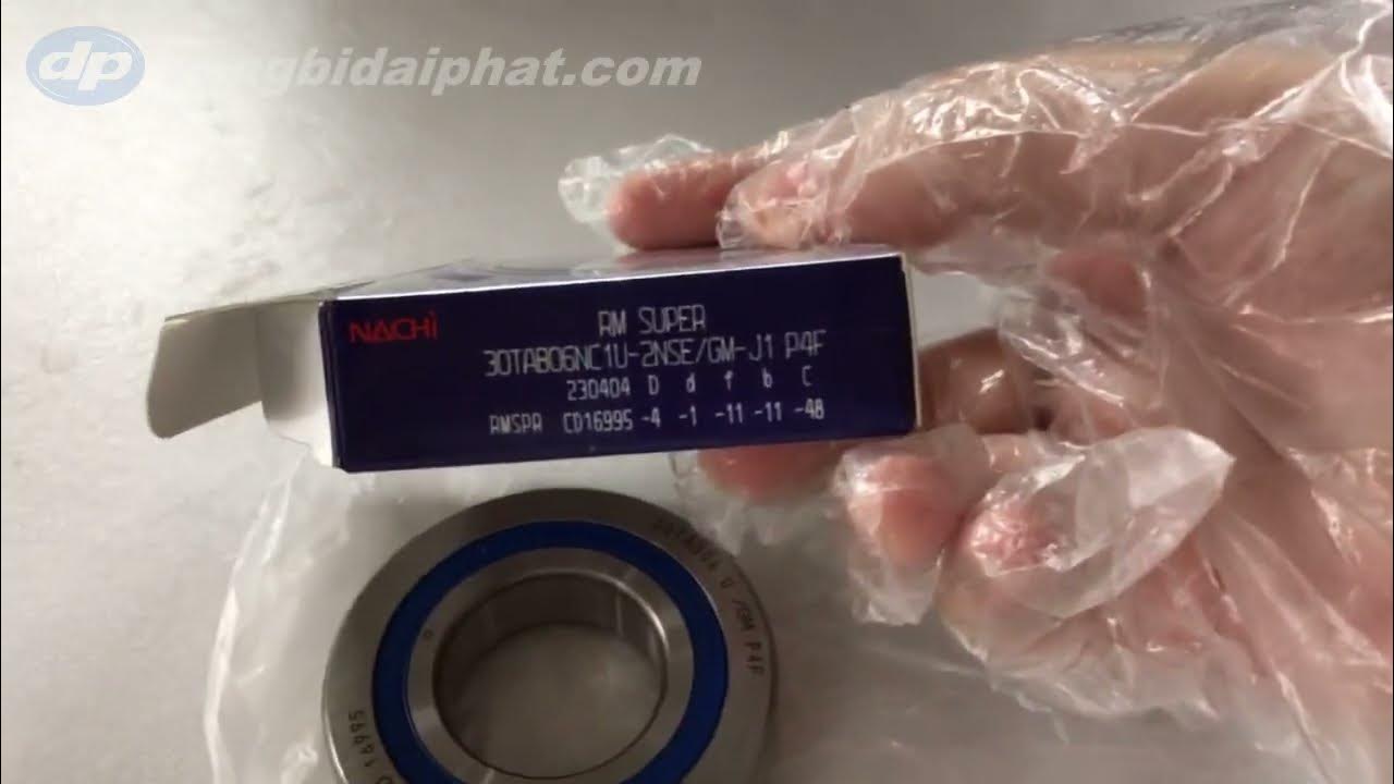 Vòng bi 30TAB06NC1U-2NSE/GM-J1 P4F Nachi - YouTube