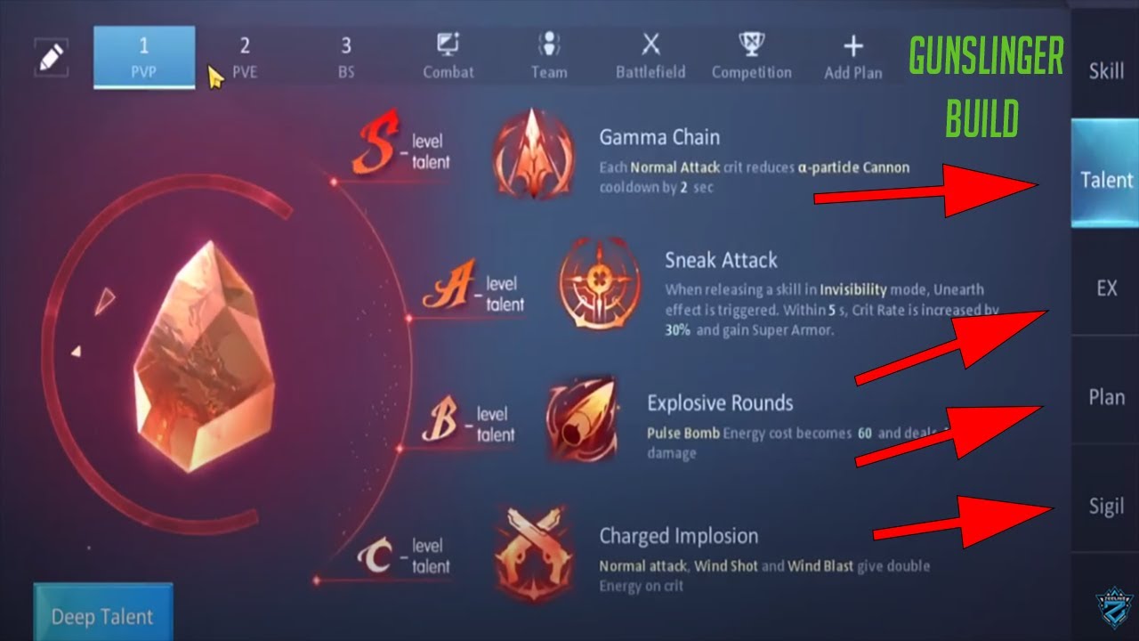 ZeeliusSr Gunslinger Skill, Talent, EX, Sigil Build - Dragon Raja - YouTube