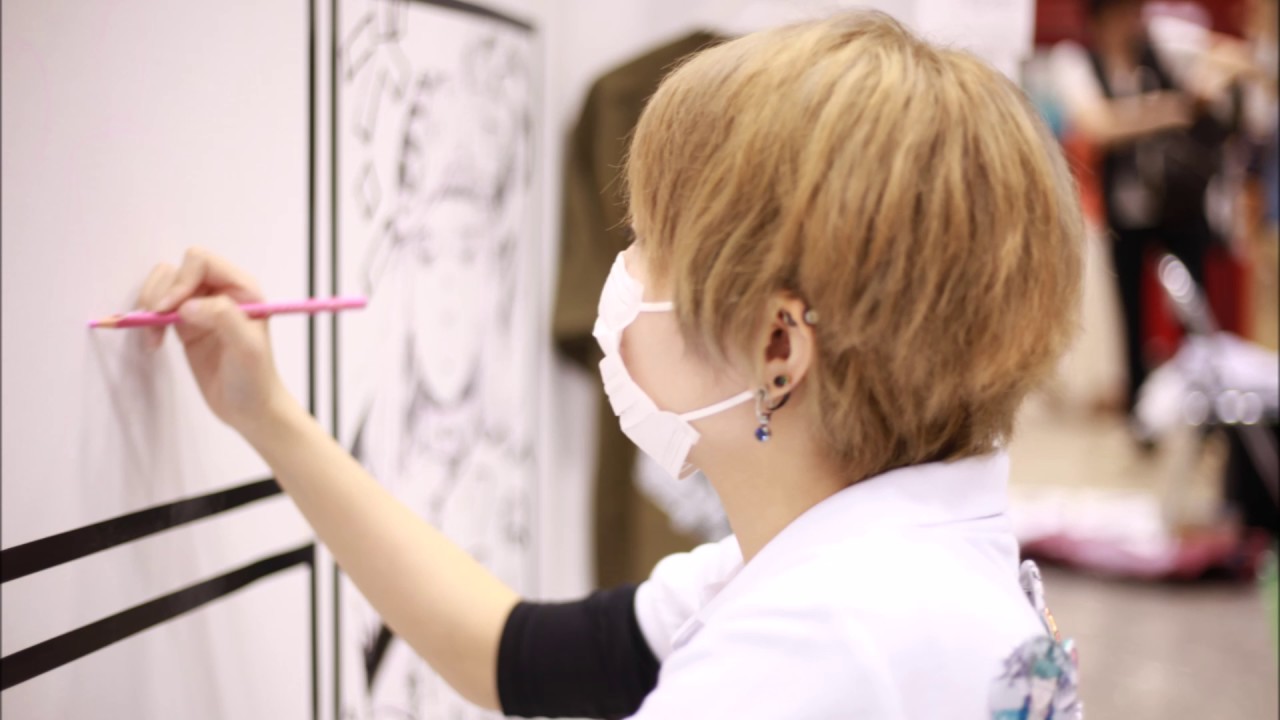 Shinnosuke Uchida "MANGA LIVE PAINT" 内田慎之介 「マンガライブペイント」 - YouTube