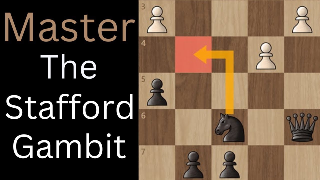 Chess Masters Teach us The Stafford Gambit - YouTube