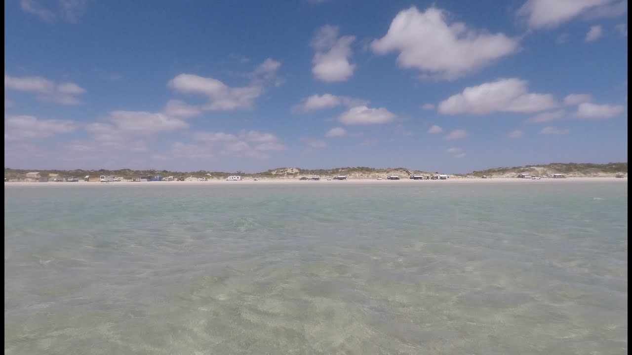 Caravanning on Perlubie Beach, Eyre Peninsula - SA - YouTube