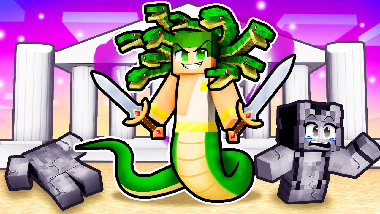 Scoala de *MEDUSA* in Minecraft... - YouTube