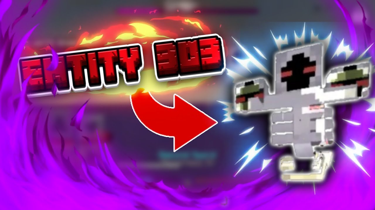 Entity 303 Boss Fight?! [MCPE] - YouTube