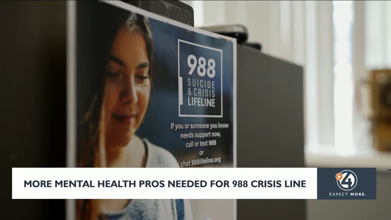 Monday marks one-year anniversary of 988 crisis lifeline - YouTube