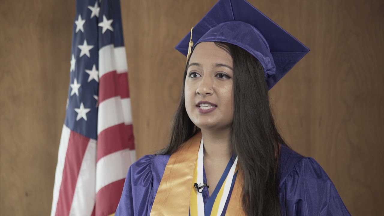 CCD 2021 Distinguished Student Congratulates CCD Graduates - YouTube