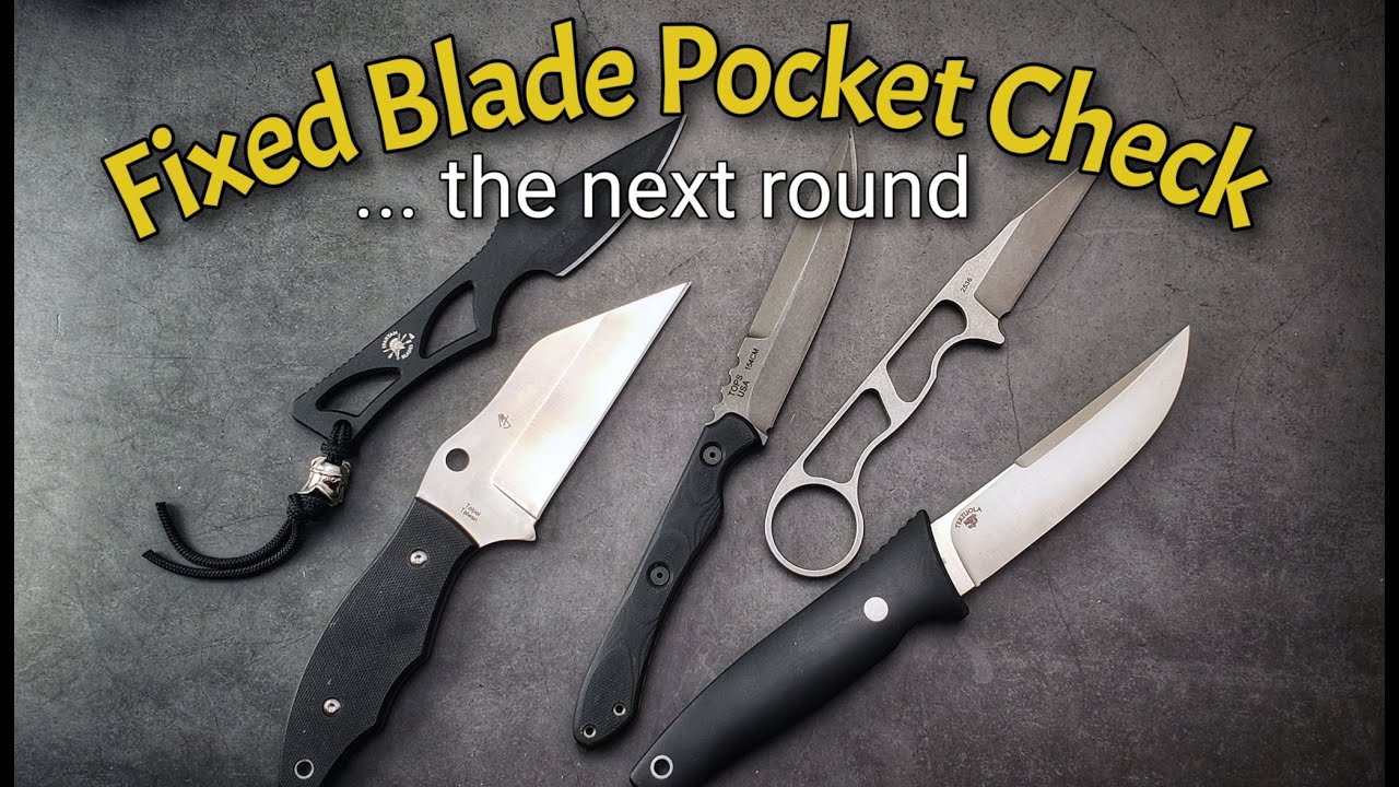 Fixed Blade Pocket Check The Final Round 2021! - YouTube