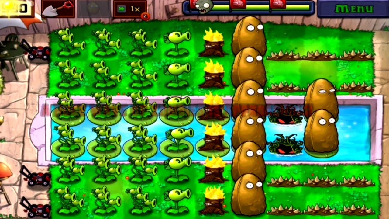 Plants vs zombies |Adventure | Spikeweed unlock The best for Helping ...