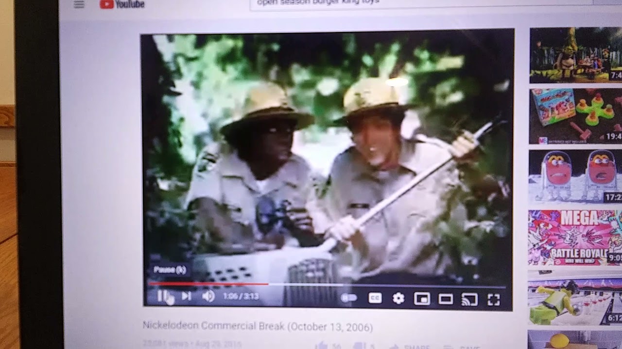 Open Season Burger King Commercial 2006 - YouTube