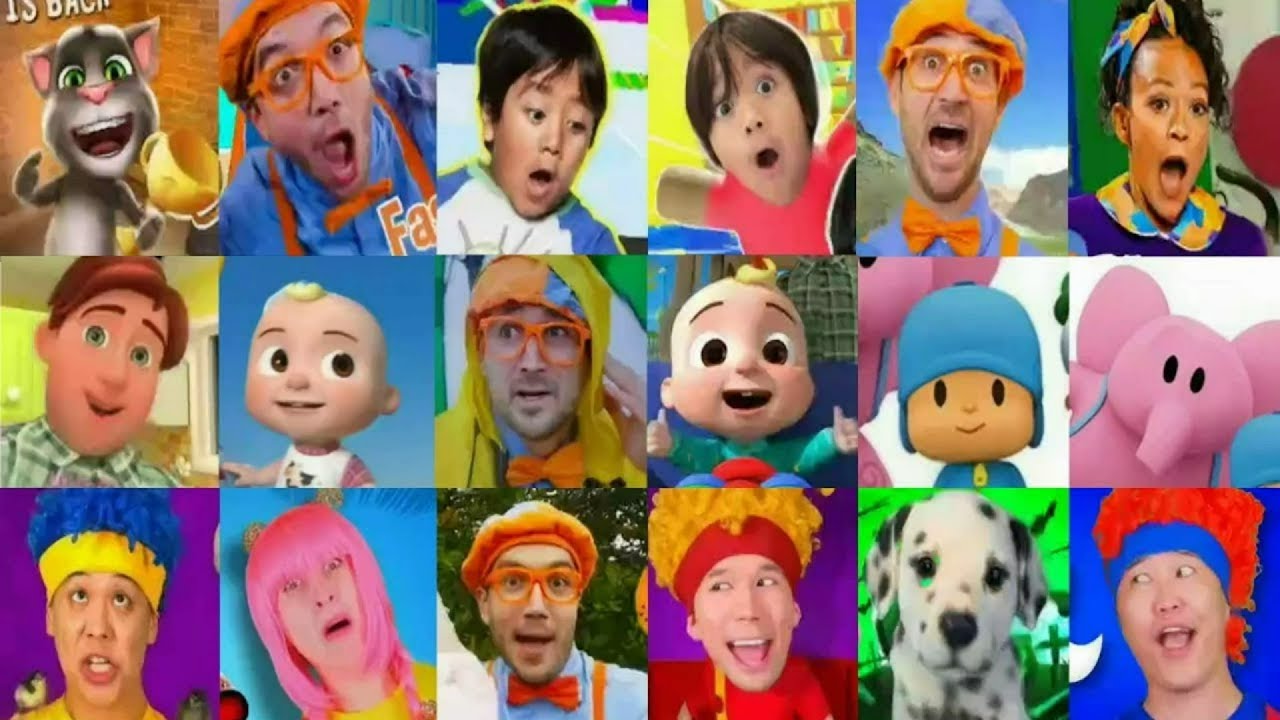 Blippi - Ryan’s World - Cocomelon - D Billions - KulikiTaka ti №80 ...