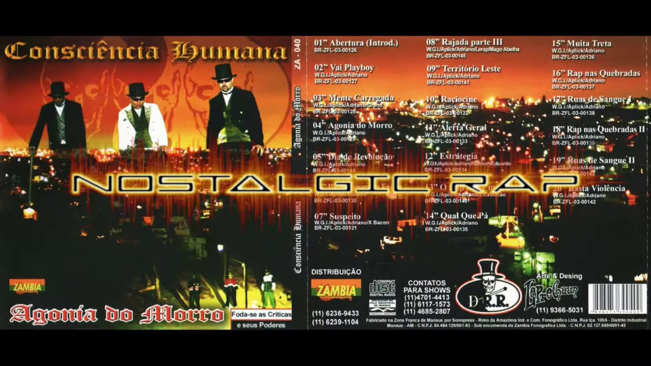 Consciência Humana - Agonia do Morro (2003) - Discografia Completa ...