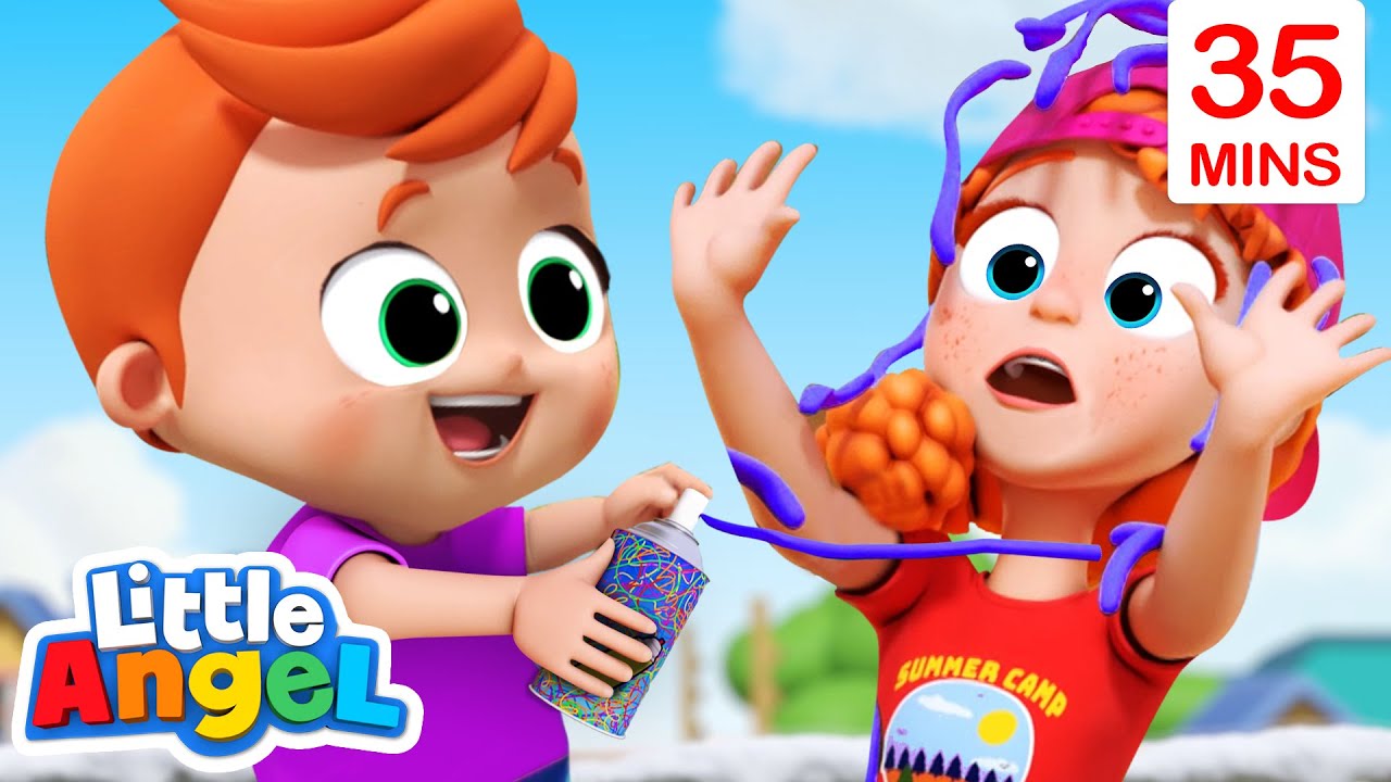 No More Tricks Jack + More | Good Manners | Little Angel Kid Songs And ...