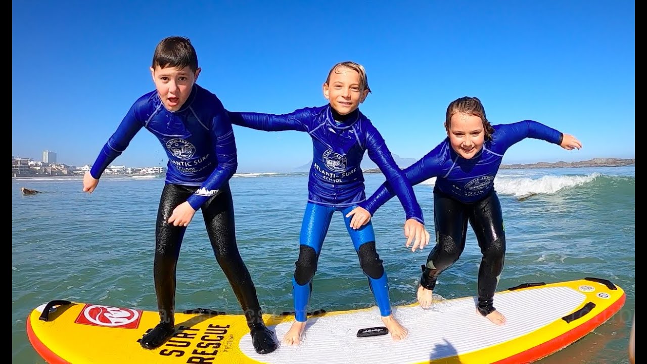 Atlantic Surf Club (Kids Surfing Cape Town) - YouTube