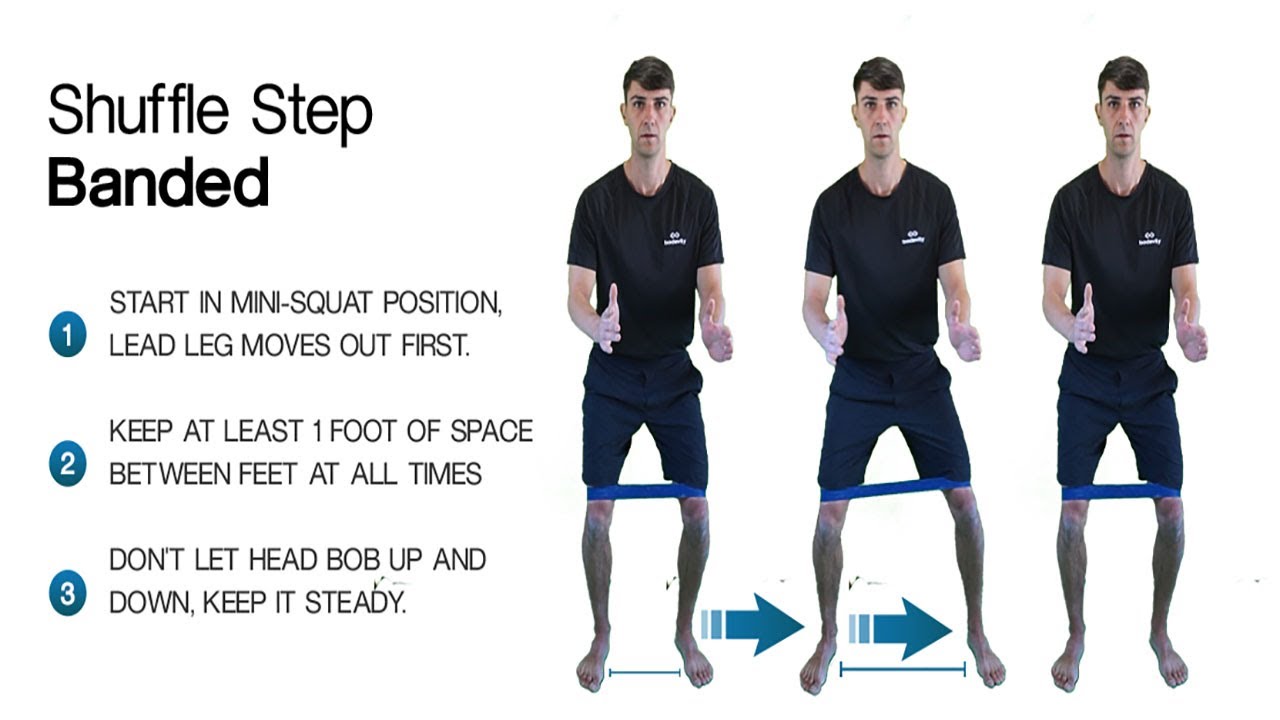 Shuffle Step Banded - YouTube