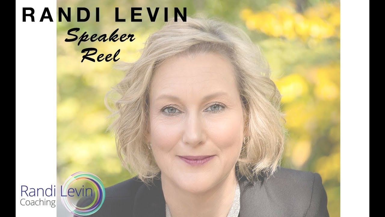 Randi Levin Speaker Promo Reel - YouTube