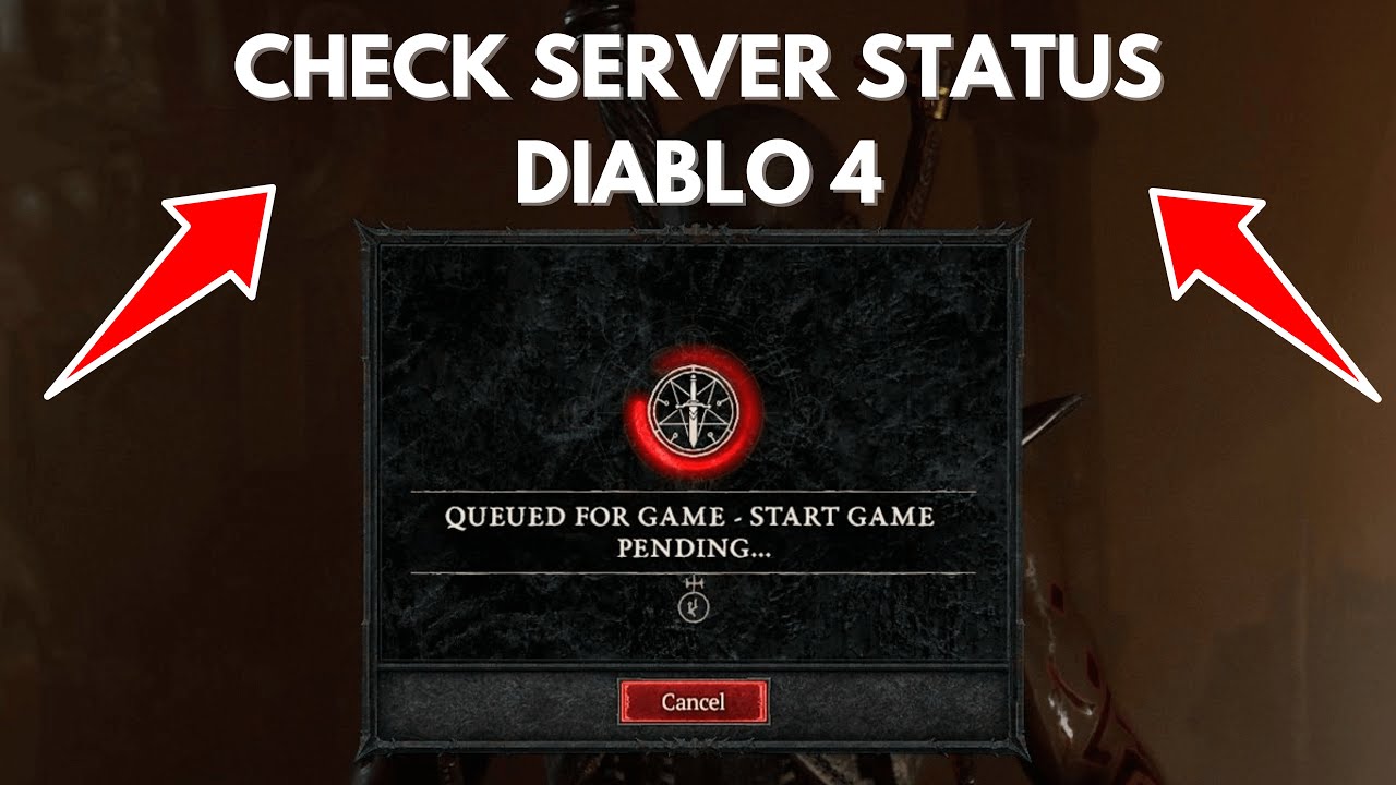 How to Check Diablo 4 Server Status (THREE WAYS) - YouTube