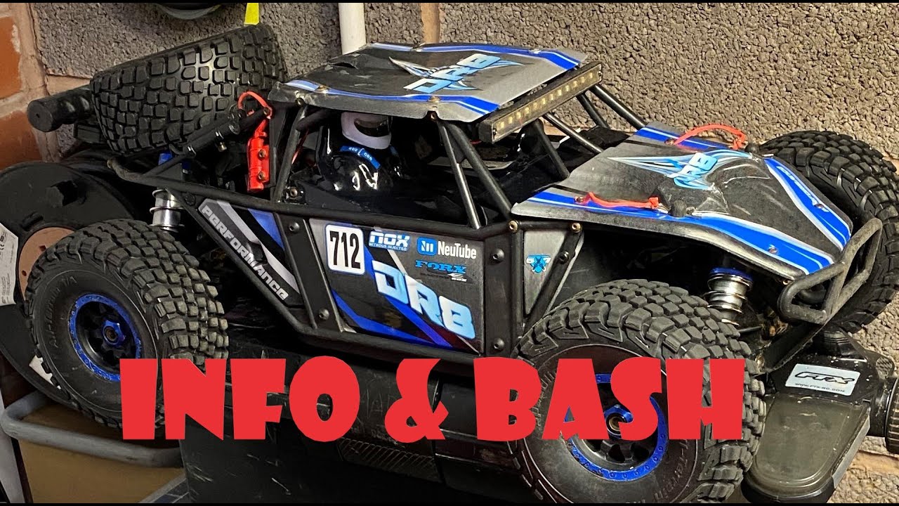 RC car FTX DR8 update, upgrades and a bit of bashing - YouTube