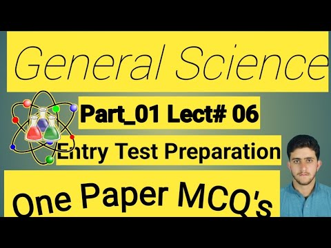 Lect# 06 most important MCQs of everday Science for All one paper ...