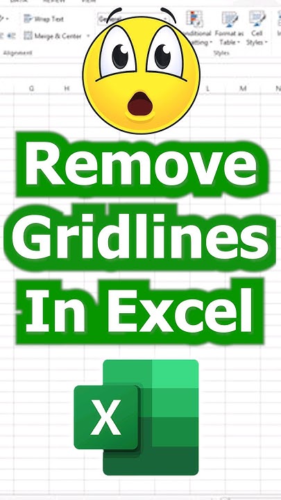 Excel trick || Excel me Gridlines kaise remove kre || Excel shorts #exceltutorial #excel - YouTube