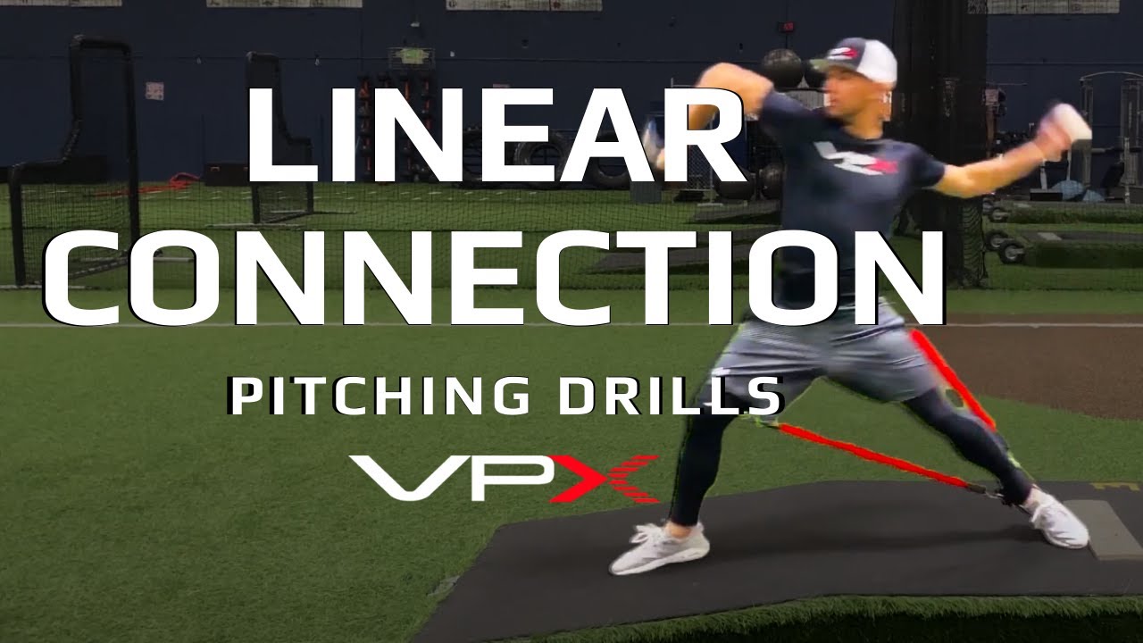 Linear Connection Pitching Drill - VPX Baseball Harness - YouTube