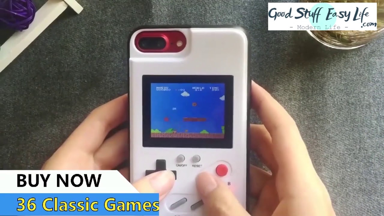 Retro Game Boy Cover for iPhone - YouTube