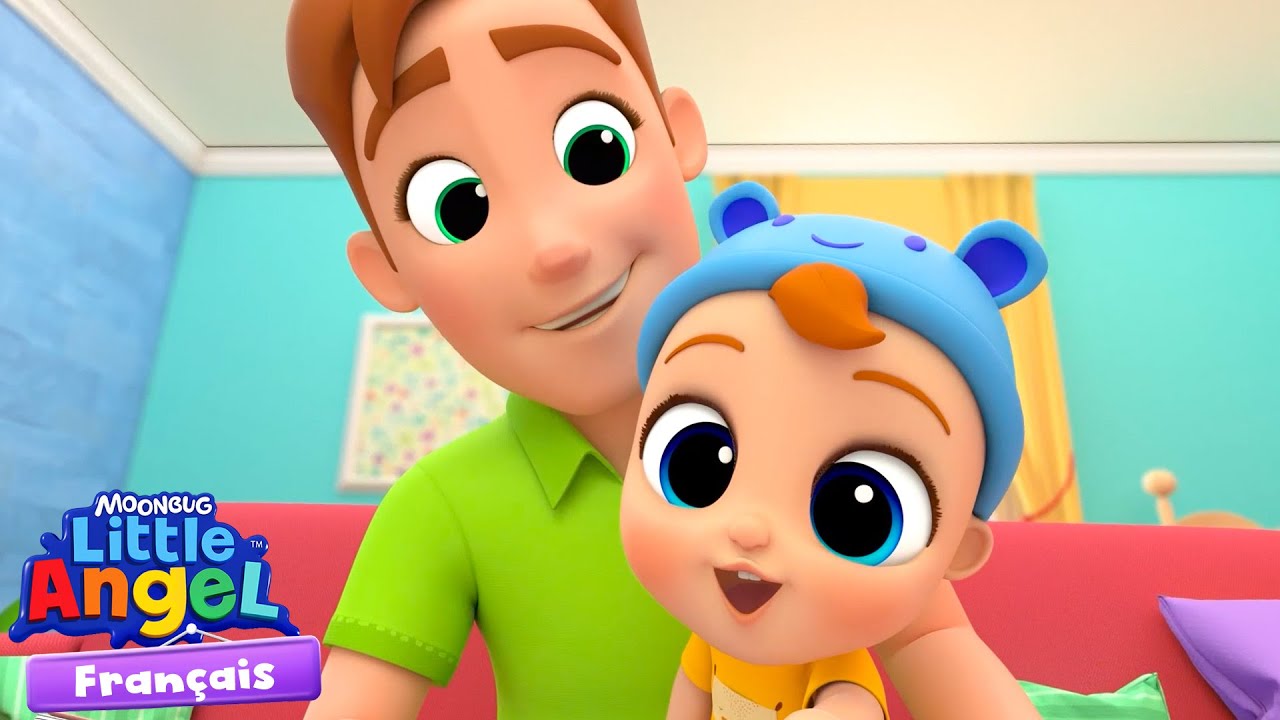 Bébé Louis fait comme papa | Comptines avec Bébé Louis | Little Angel ...