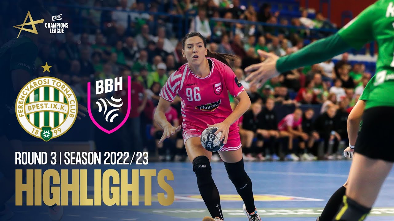 FTC-Rail Cargo Hungaria vs Brest Bretagne Handball | Round 3 | EHF ...