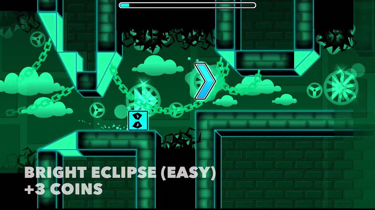 Geometry Dash- 10 User Coins - YouTube