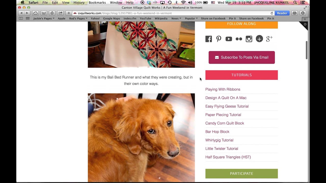 Reading Our Blog - YouTube