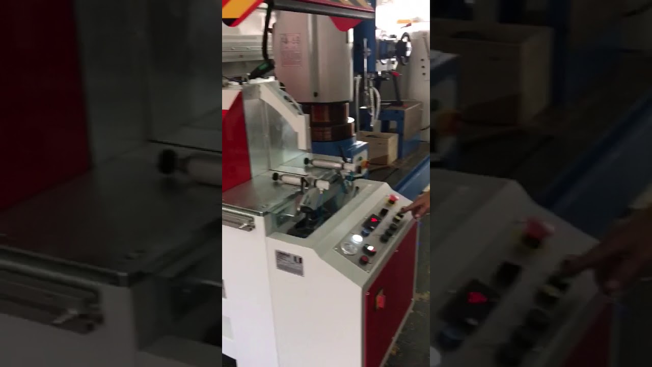 TR/550 infismac aluminium cutting machine - YouTube