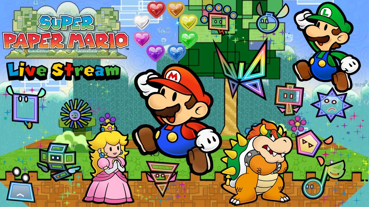 Super Paper Mario - 100% Playthrough - Part 3 Piccolo Side Quest ...