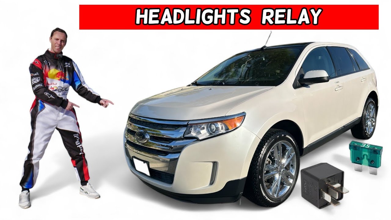 FORD EDGE HEADLIGHTS RELAY 2010 2011 2012 2013 2014 - YouTube
