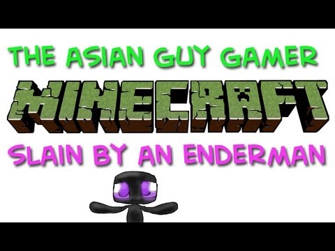 Minecraft: Slain by an Enderman - YouTube