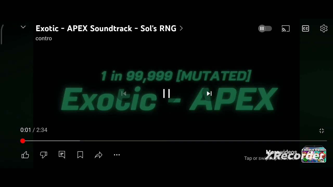 Sol's rng Exotic • Apex Best part only [2min loop] - YouTube