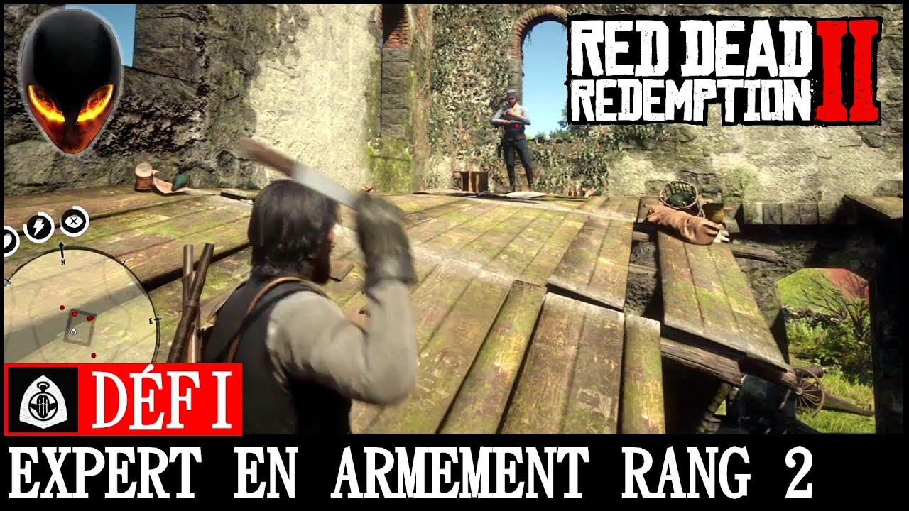 Red Dead Redemption 2: Expert en Armement Rang 2 DÉFI Couteaux de ...