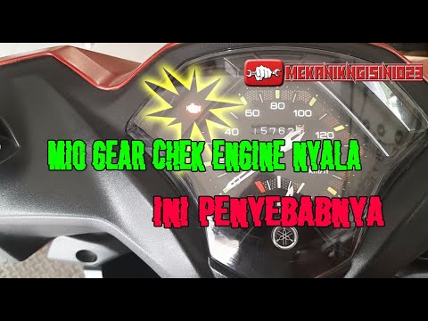 MIO GEAR CHEK ENGINE NYALA INI DIA MASALAHNYA - YouTube