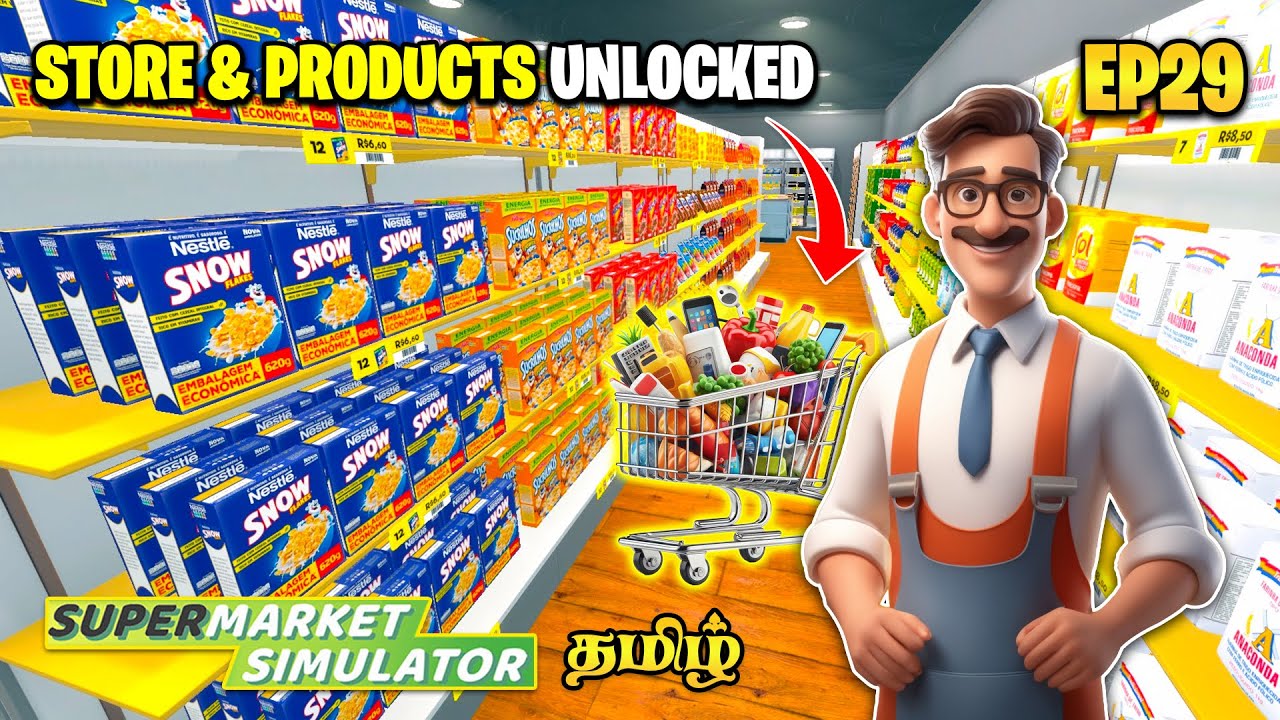 Upgrade Store & Unlock New Products in Supermarket Simulator || EP29 ...
