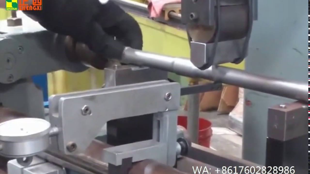 Pipe Shaft Hydraulic Press Straightening Machine - YouTube