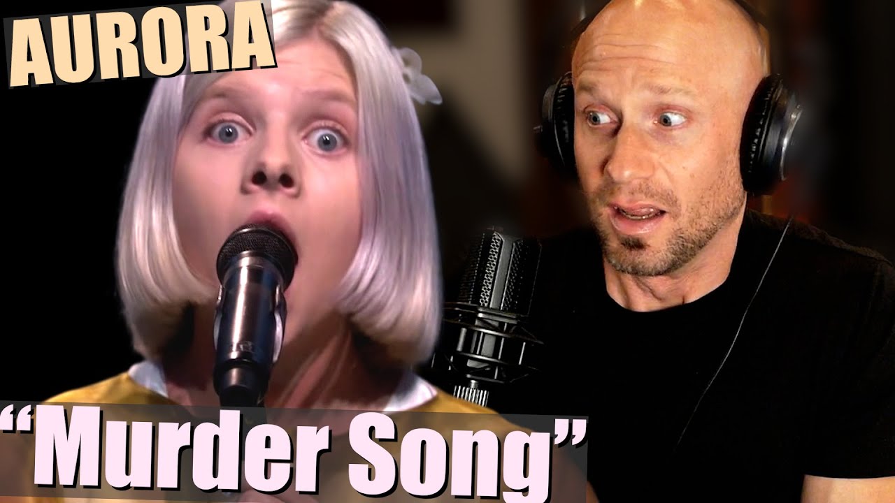 First time hearing AURORA - MURDER SONG (5,4,3,2,1) Live - Vocal ...