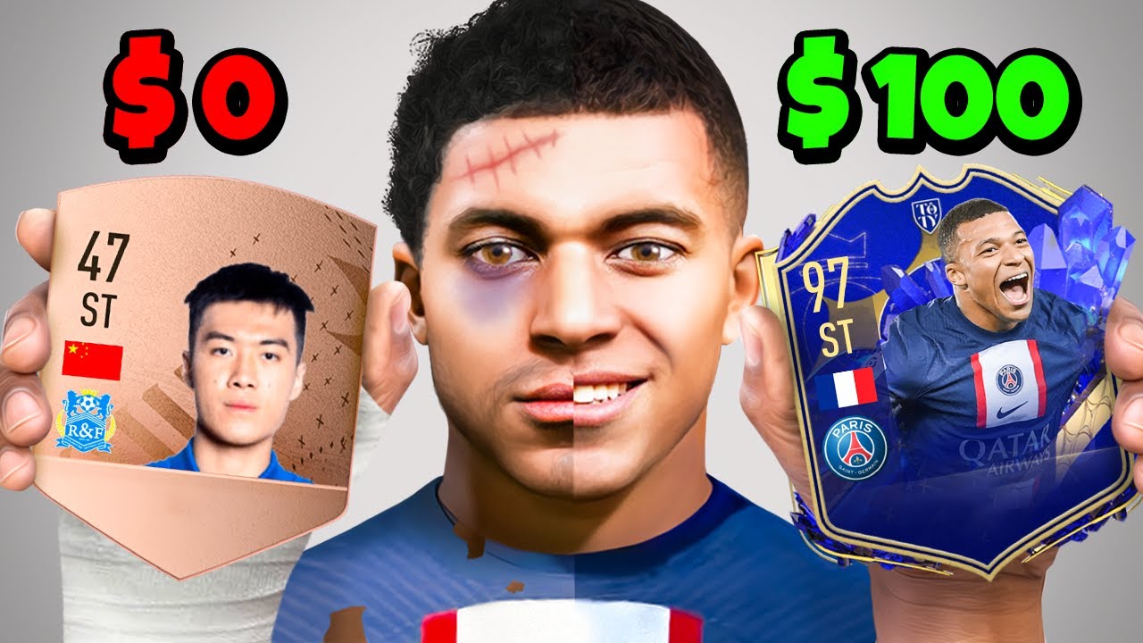 Beating FIFA With $100 Spent - YouTube