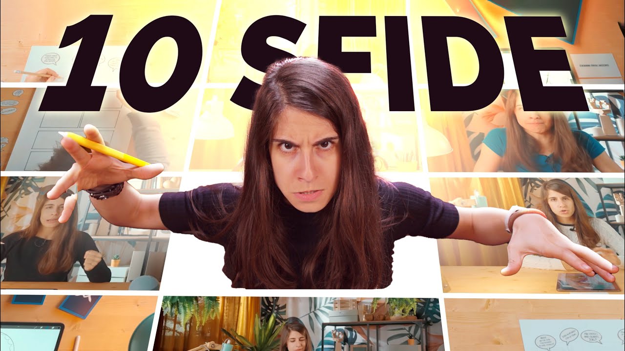 10 Sfide di disegno in 1 solo video?! 🐸 - YouTube