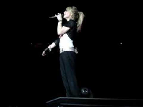 Hilary Duff Singing Fly Live in Hamilton Ontario at Copps - YouTube
