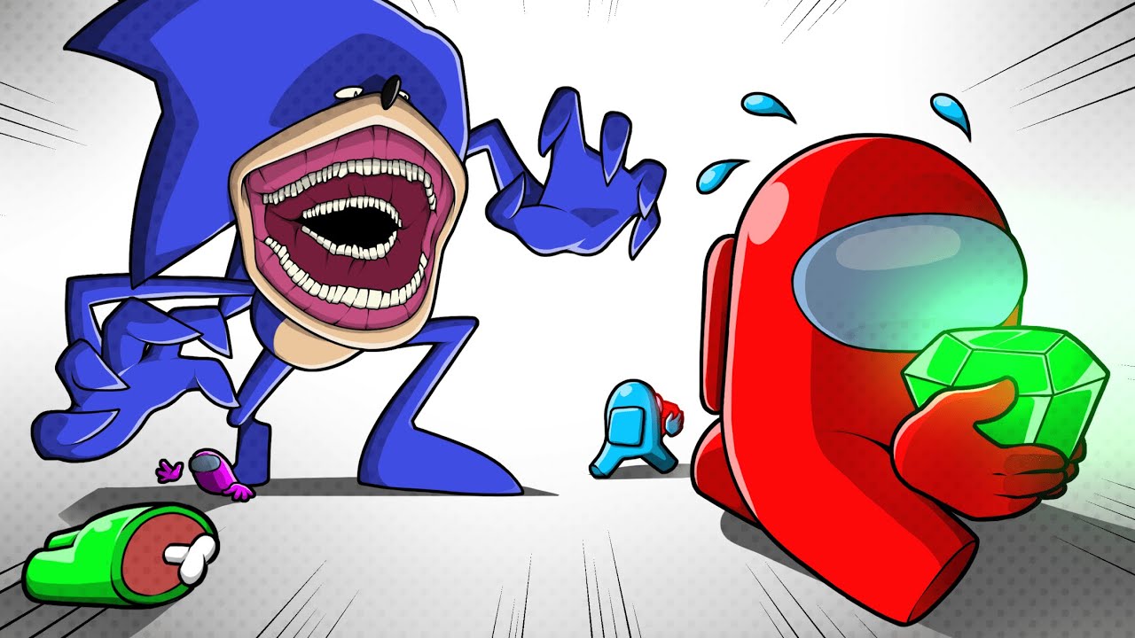 MINI CREWMATE VS SHIN SONIC TAPES - ALL FORMS Ft. SHIN TAILS - SPEED ...